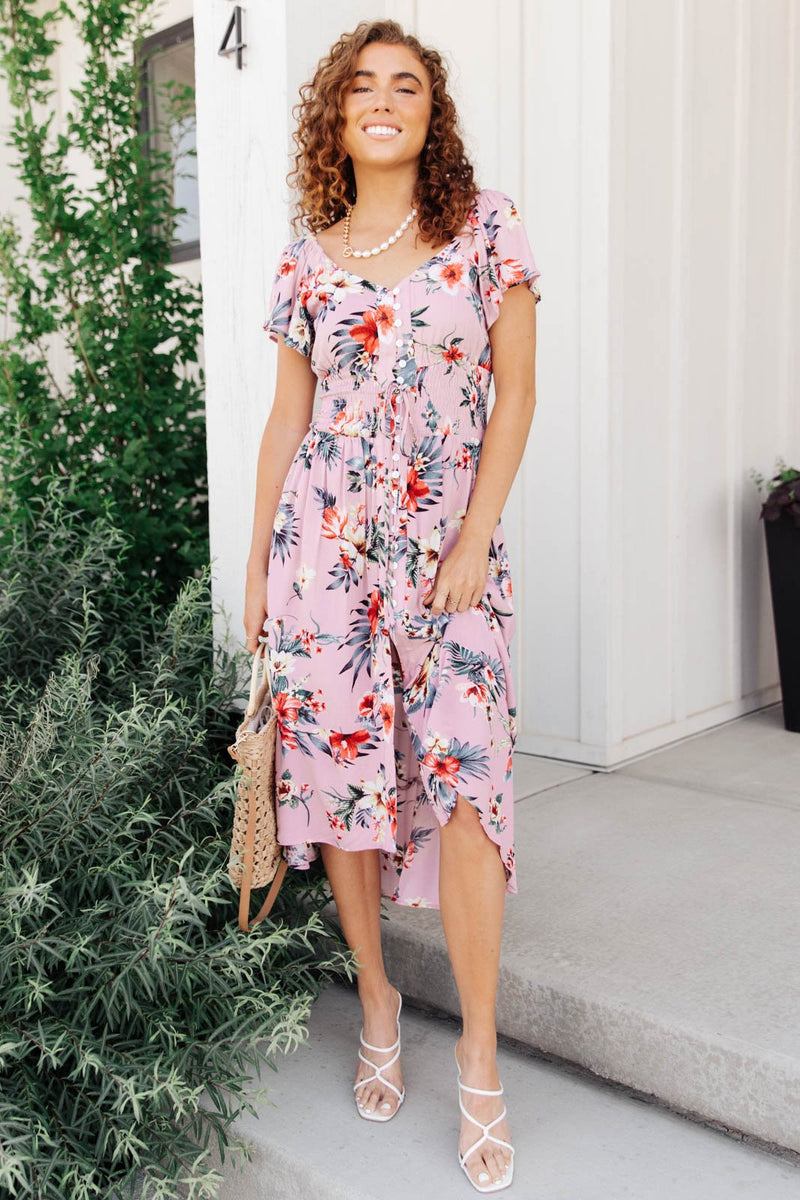 Tropical Palms Dress – Wave & Cactus